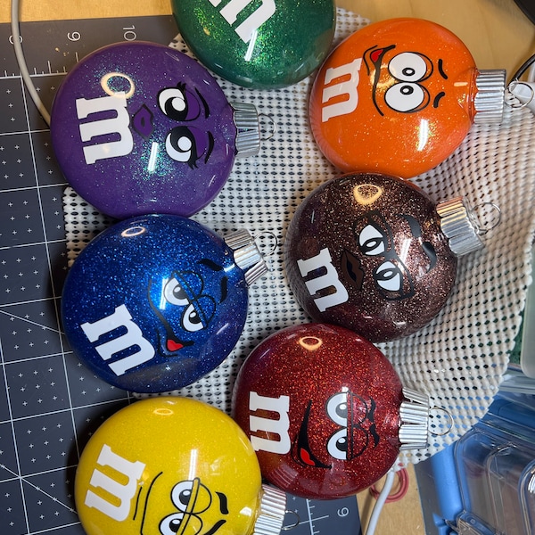 M&M Characters Digital Files SVG I MM Candy I M and M Ornament Files I ...