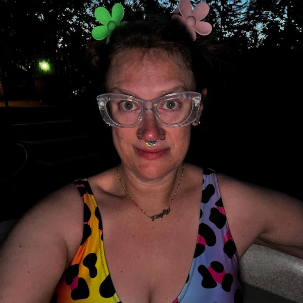 70s Groovy Tan Checkered Bikini Set | Retro Hippie Crop Top Bikini ...