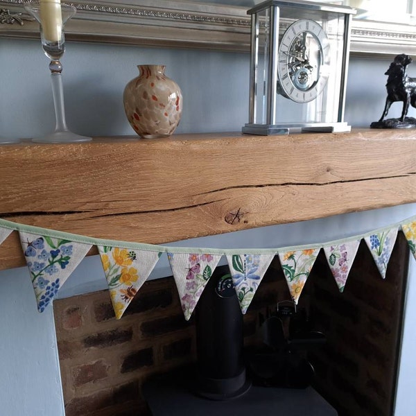 Emma Bridgewater Thousand Flowers Fabric Bunting Banners Celebration - Etsy