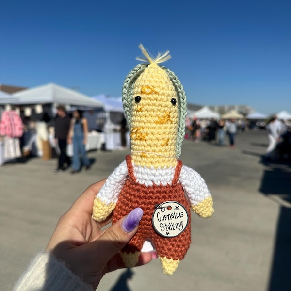 Sprout the Forest Sprite Acorn Crochet Plushie Doll Pattern - [DIGITAL ...