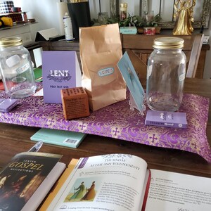 Altar Cloth Catholic Christian Home Prayer Table Runner Blue - Etsy