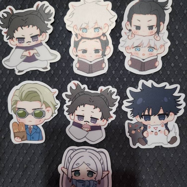 Satosugu Duo Anime Stickers | Cute | Laptop Sticker | Decals | Vinyl ...
