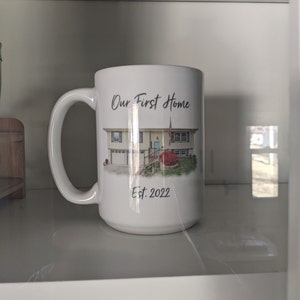 Custom Home Mug, Housewarming Gift, Personalized Home Mug, New Home Mug ...