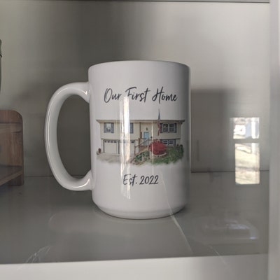 Custom Home Mug, Housewarming Gift, Personalized Home Mug, New Home Mug ...