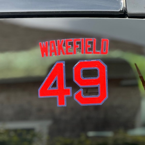 Boston Red Sox DECAL STICKER 2000s Schilling Martinez Varitek - Etsy