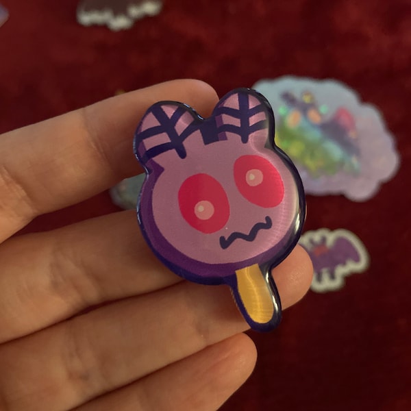 Cryptid Ice Cream Pins - Etsy