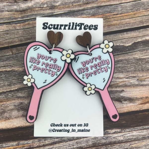 You're Like Really Pretty SVG PNG: Affirmations, Girl Boss (commercial ...