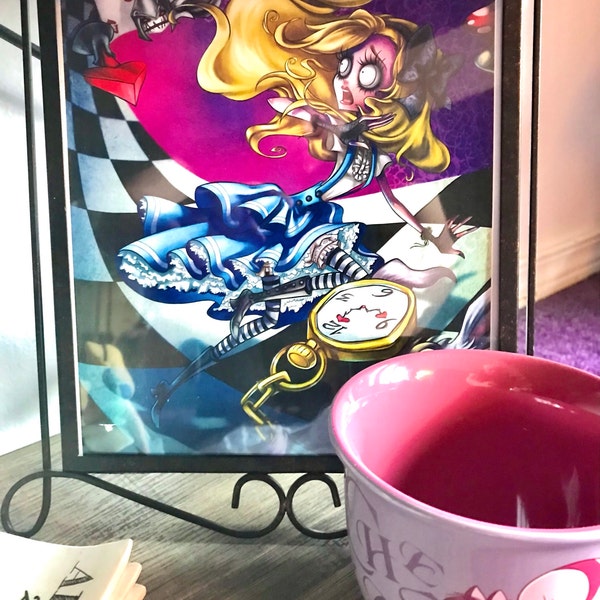 Run Alice Run Art Print - Etsy