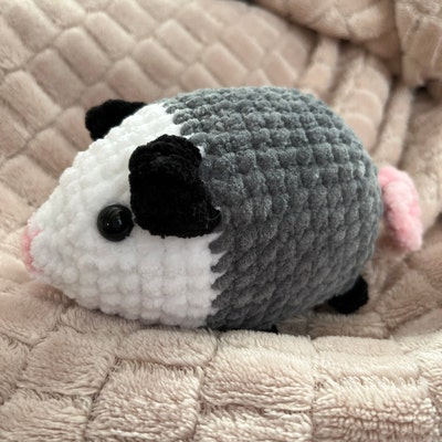 No-sew Crochet Pattern: Chonky Rat Amigurumi Instant Download DIY ...