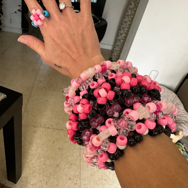 Epic Kandi ROTATING Cuff With GLOW in the Dark Stars! - Etsy