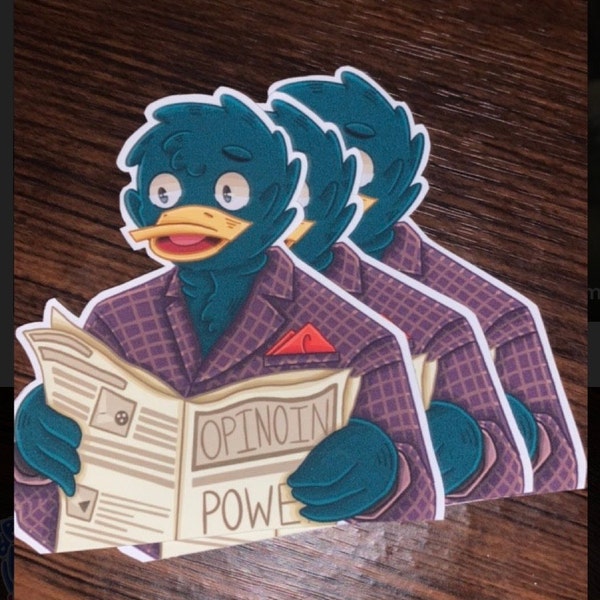 DHMIS Duck Sticker - Etsy