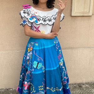 Isabela Madrigal Isabela Encanto Adult Costume Disney - Etsy