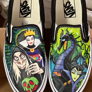 Transformers and Decepticon Custom Hand Painted Shoes - Etsy