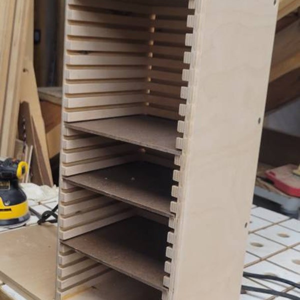 French Cleat Router Storage Shelf, DIY Woodworking Plans Router With ...