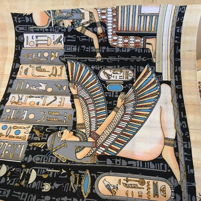 The Complete Soul Ritual Glowing Papyrus Painting Glow in the Dark ...