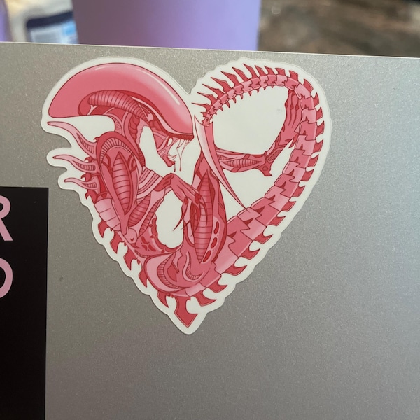 Xenomorph Sticker | Alien Sticker - Etsy