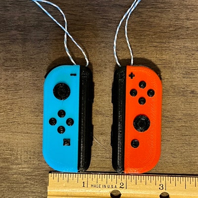 Miniature Nintendo Switch Joycons Perfect as Ornaments or Other ...