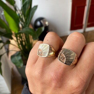 10K Gold 14K Gold 18K Gold Family Crest Coat of Arms Custom - Etsy