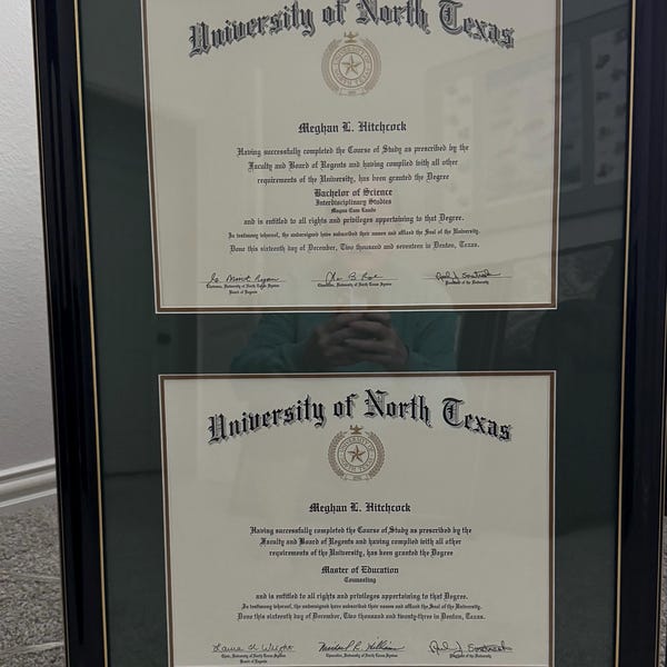 Double Diploma and Tassels Frame 5x7,8x6,9x7,10x8,11x8.5,12x9,13x10 ...