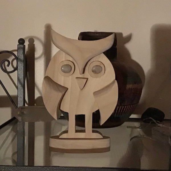 Wood Owl Scroll Saw Pattern - Etsy