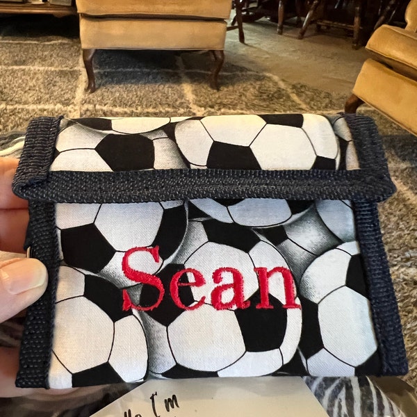 Personalized Girls Wallet, Girls First Wallet, Girls Wallet With Coin ...