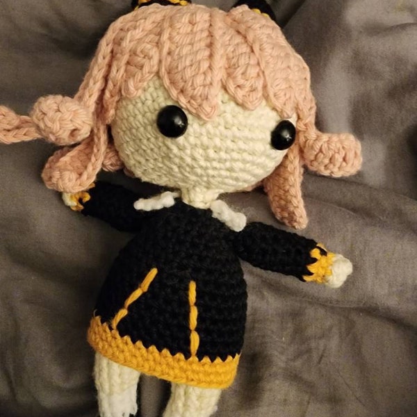 Anya Amigurumi/crochet Pattern - Etsy