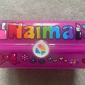 Camp Themed Caboodle, Hand-painted Personalized Caboodle, Personalized ...