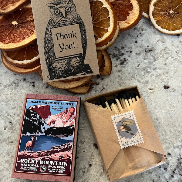 Large Matchboxes Handmade in Oregon Choose 2 & Save Vintage, Quirky ...