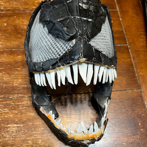 Andrew Spidey Easy Faceshell Mask for Cosplay PDF Template - A4 ...