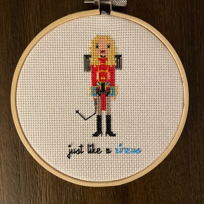 Parody Britney Circus PDF Cross Stitch Pattern - Etsy