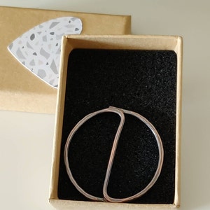 Large Scarf Ring Hammered Copper Scarf Slide Buckle. Hand - Etsy UK