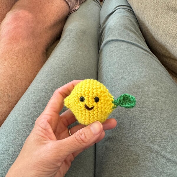 Lemon Crochet Pattern PATTERN ONLY PDF Download Amigurumi Beginner Easy ...