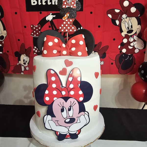 Birthday Numbers Svg – Minnie Mouse Svg – Numbers Clipart – Birthday ...