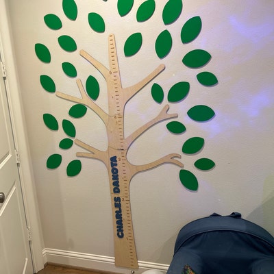 Tree Growth Chart for Kids Nursery Play Room Wall Decor - Etsy