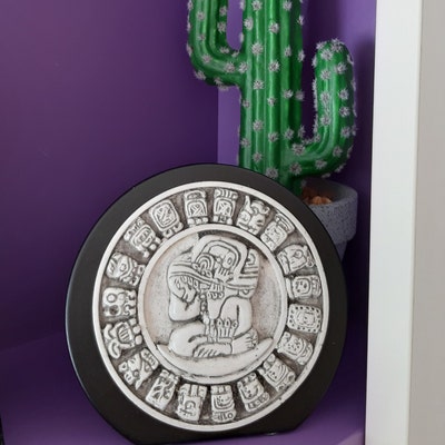 Handmade Aztec Warrior Clock Sculpture Wall Decor Limited Edition - Etsy