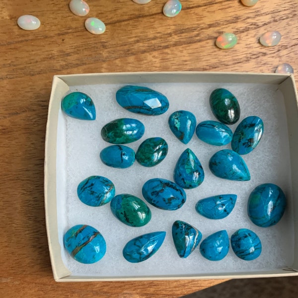 45 Ct High Grade Peruvian Blue Opal Rough - Etsy