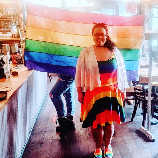 Rainbow Dress Women Pride Clothing Pride Gay Pride Lesbian Pride ...