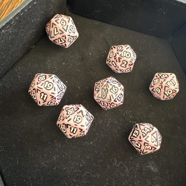 Borderlands Inspired Lilith **extra Dice** Dnd/dungeons and Dragons/rpg ...