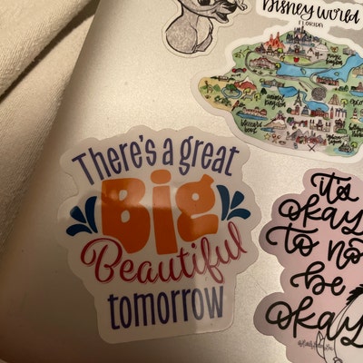 Carousel of Progress Sticker There's a Great Big Beautiful Tomorrow ...