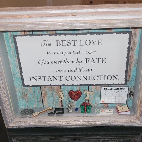 Personalized Shadow Box-family Shadow Box-personalized Anniversary Gift ...