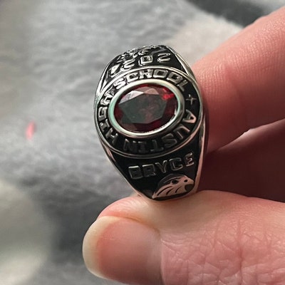 Best Valuecustomizable Class Rings for Men High School College-sterling ...