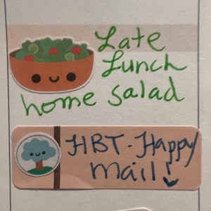 Happy Gym Label Tracker Reminder Cute Kawaii Planner Stickers - Etsy