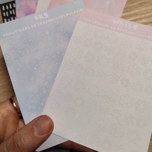 Printable Memo Sheets Christmas Bunny / Cute Pretty Deco Pastel Polco ...