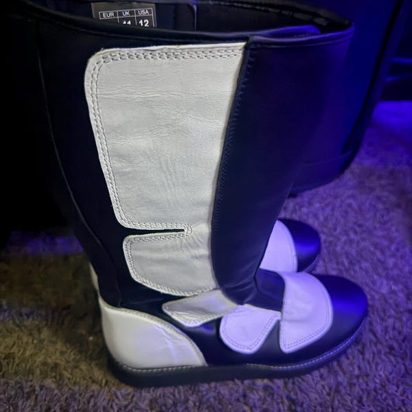 Pro Wrestling Boots, Handmade, ZIPPER & Lace-up Style, 100% Original ...