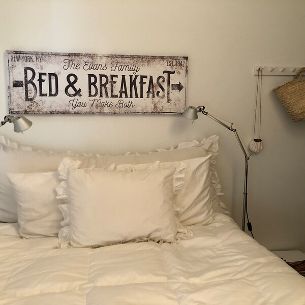 Give It to God and Go to Sleep Sign for Above Bed, Bedroom Wall Art ...