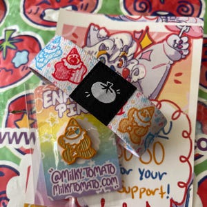 Blue Mushroom Ghost Enamel Pin 1.5in - Etsy