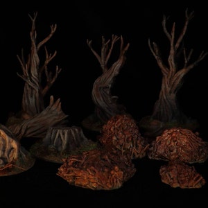 Corpse Piles 28mm 32mm Printable Scenery Shadowfey Wilds Resin Terrain ...