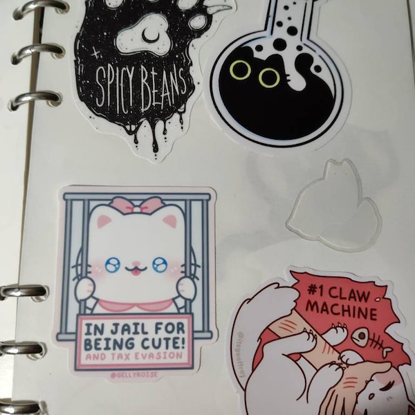 Pink Coffin Notepad Spooky Cute Goth Stationery - Etsy