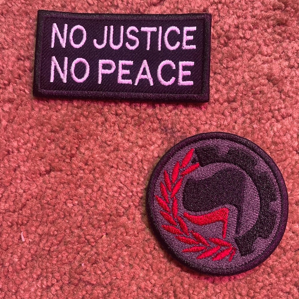 Eat the Rich feed the Poor Embroidered Patch. Iron On, Velcro or Sew on ...