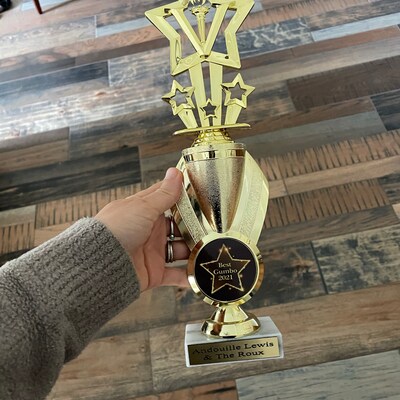 Custom Trophy. 12 Tall Great Trophy for Any Event, Competition, Pageant ...